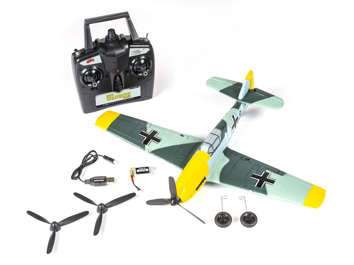 Messerschmitt Bf 109 Micro Warbird Parts – Rage R/C