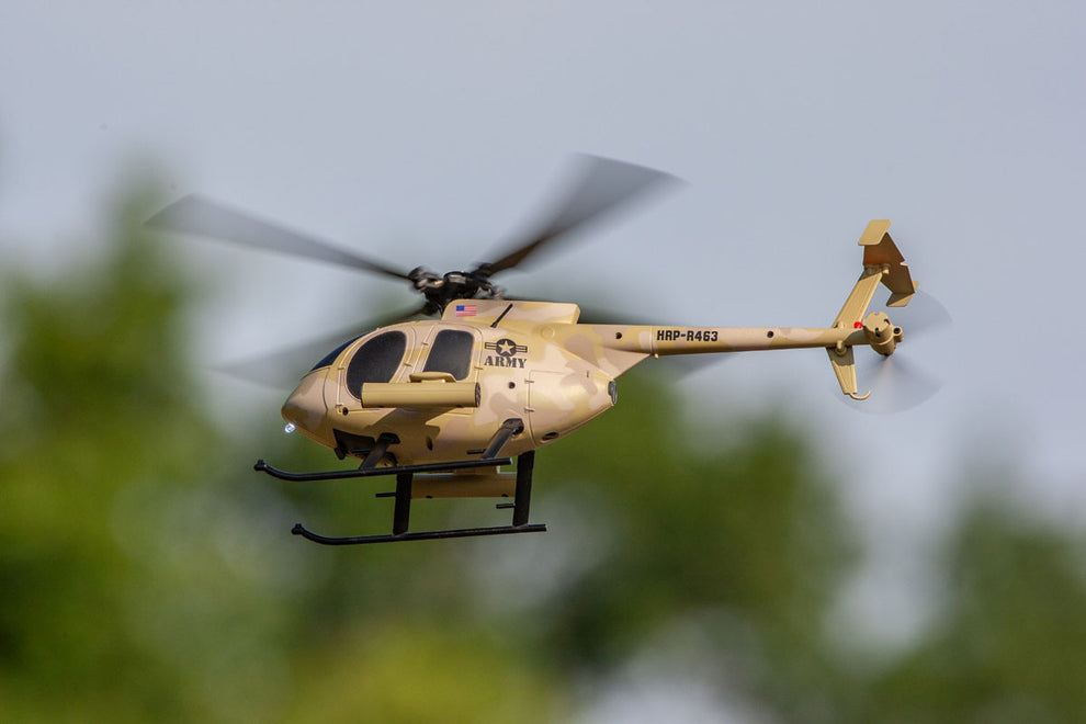 Hero-Copter Military, 4-Blade RTF Heli; Army – Rage R/C
