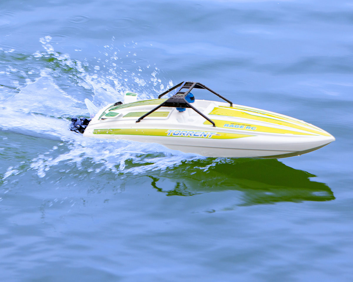 Torrent 450BL RTR Jet Boat, Green – Rage R/C